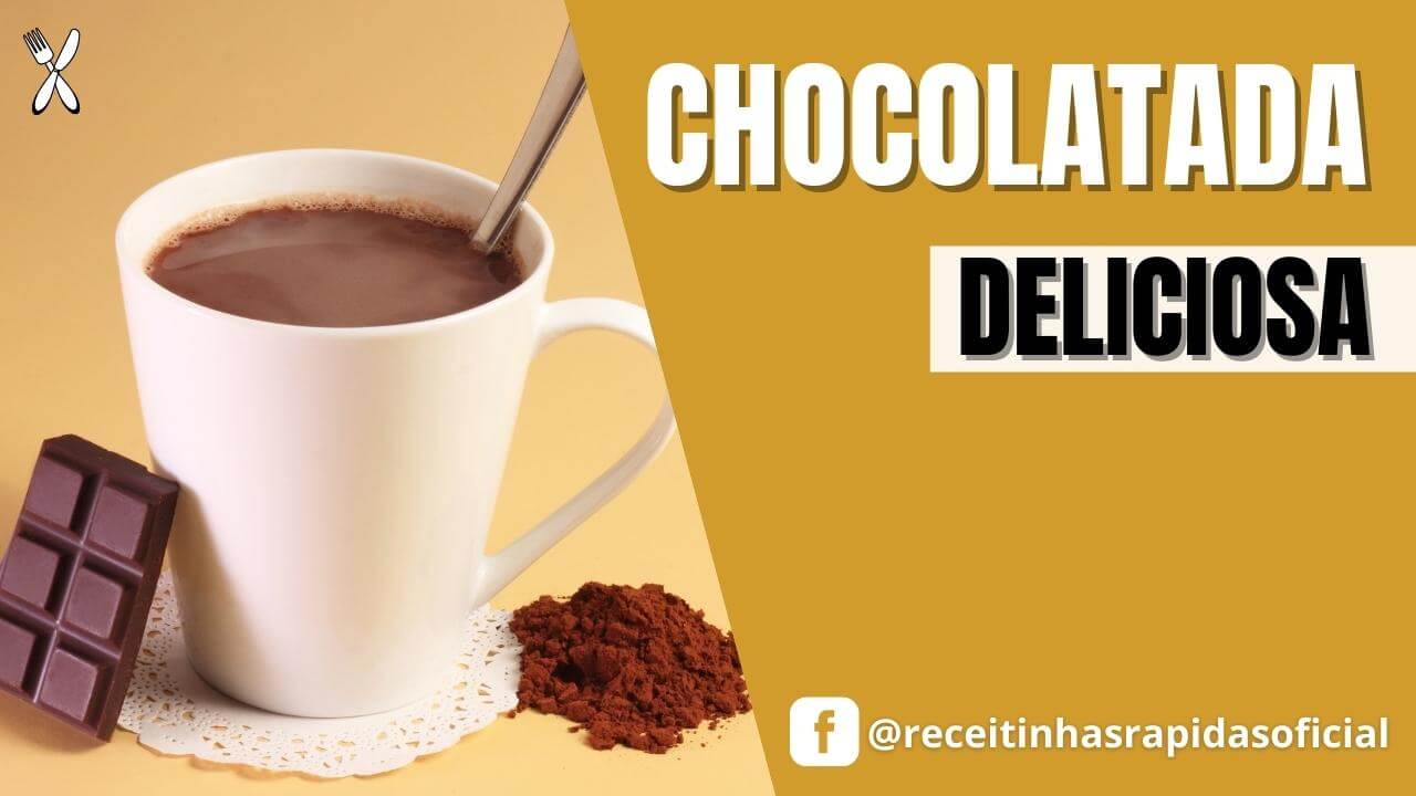 Chocolatada que aprendi com um amigo barista, vem conferir