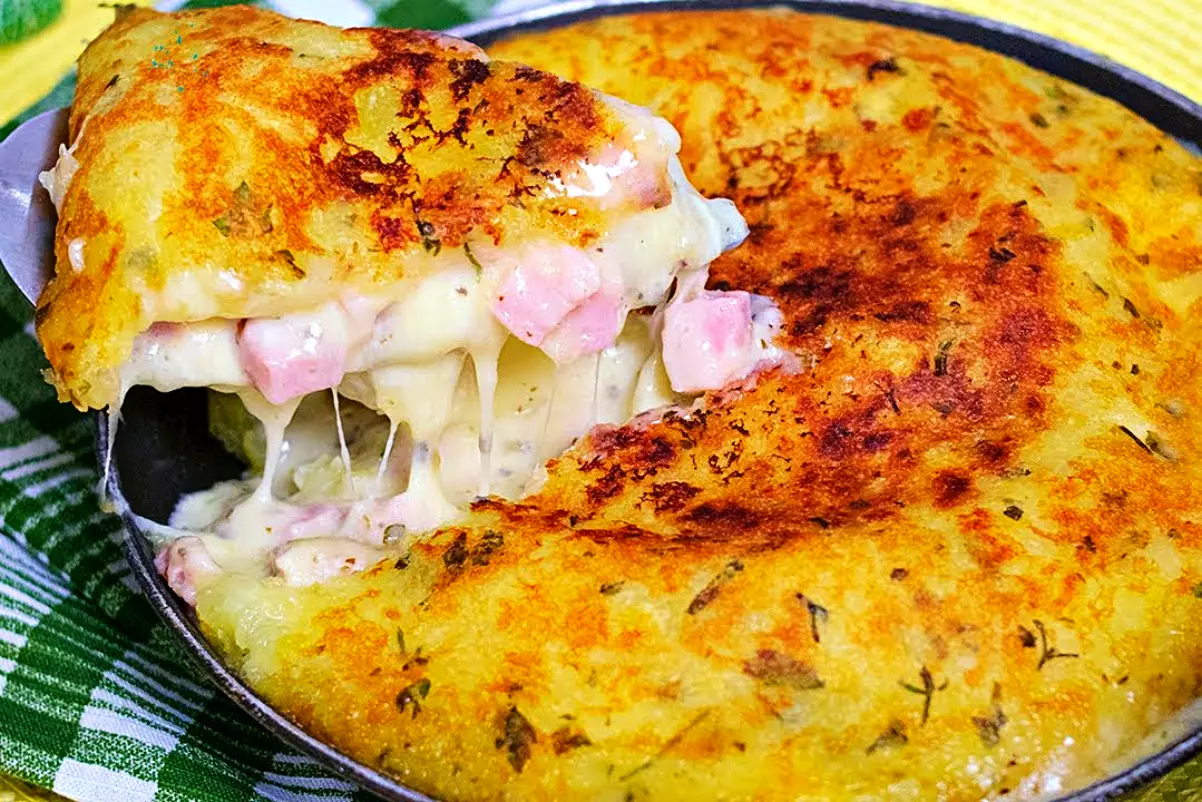 Aprenda fazer uma deliciosa Torta de batata recheada é simples